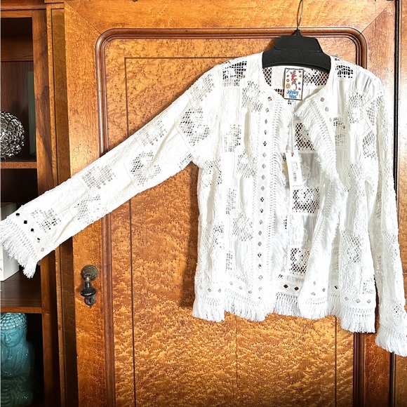 Johnny Was | Jackets & Coats | Johnny Was Kae Jacket Fancy In Natural ...